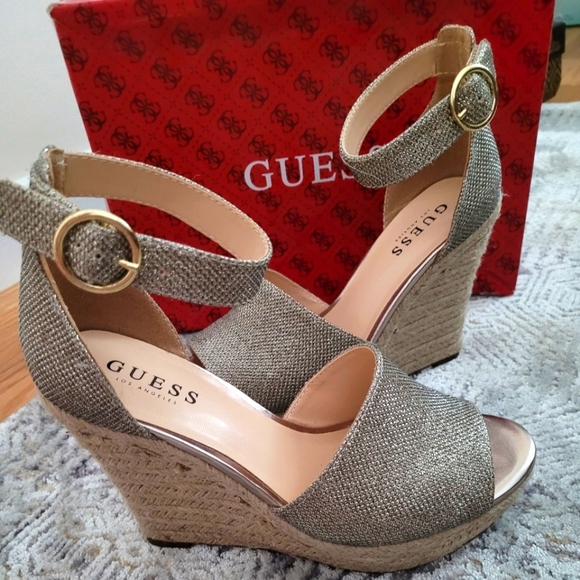 Guess | Shoes | Guess Wedge Sandals | Poshmark